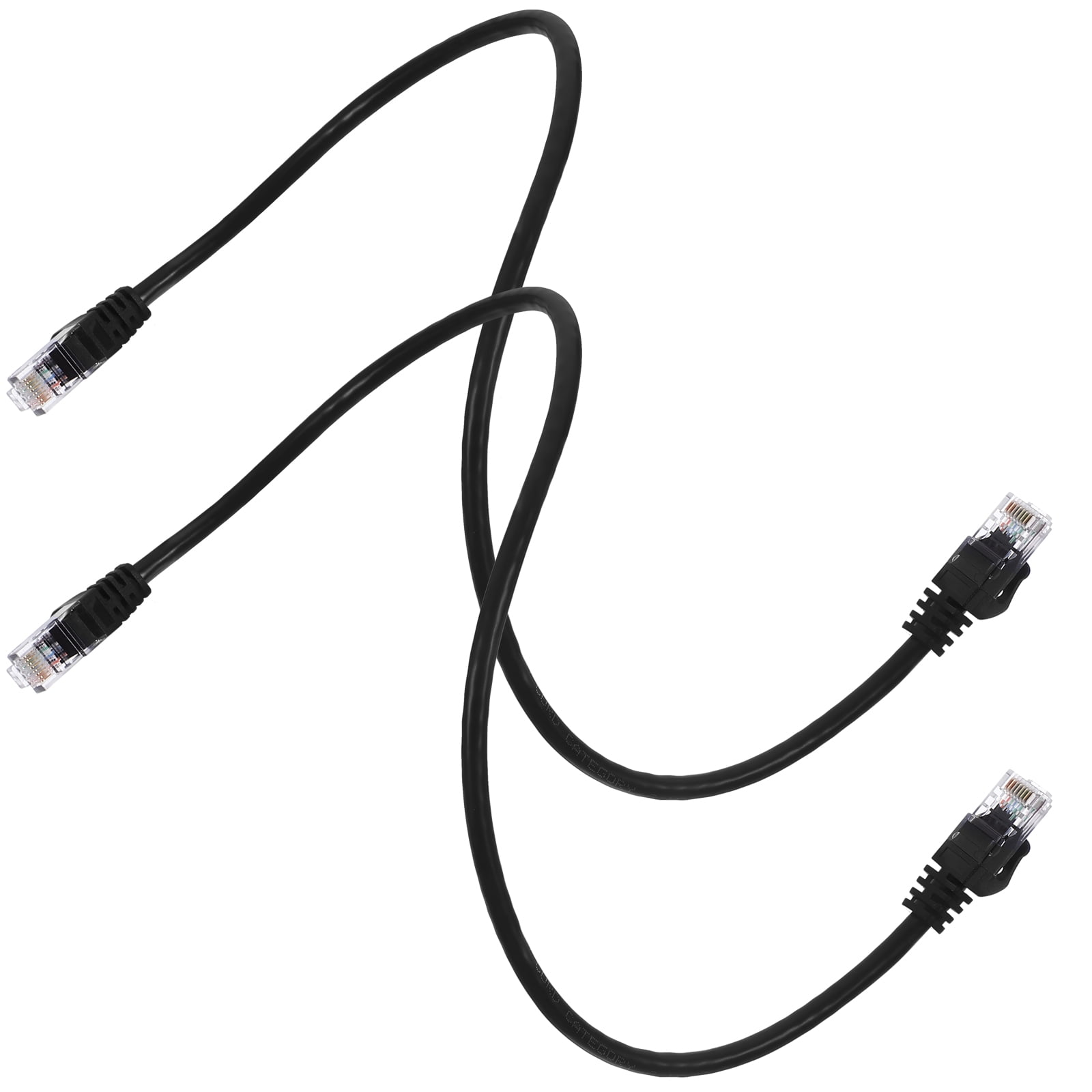 HOMEMAXS 2Pcs Ethernet Cord Cat6 Ethernet Cable Router Cable Computer ...