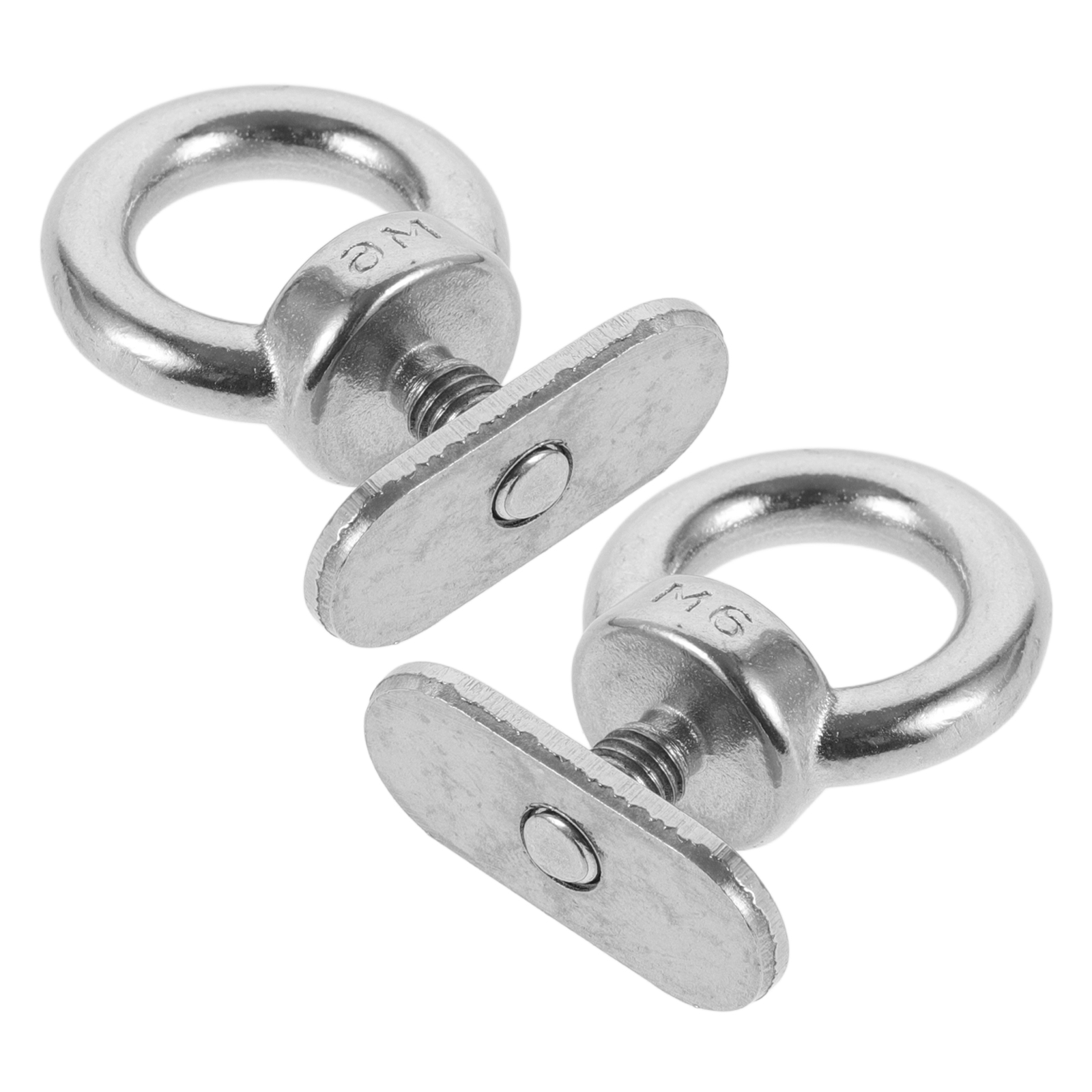 HOMEMAXS 2Pcs Kayak Track Mount Nut Tie Down Eyelet Screw Stainless ...