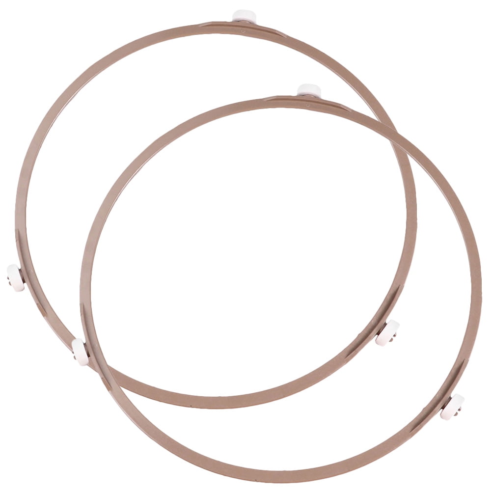 HOMEMAXS 2Pcs Microwave Oven Glass Turntable Support Circle Fitting ...