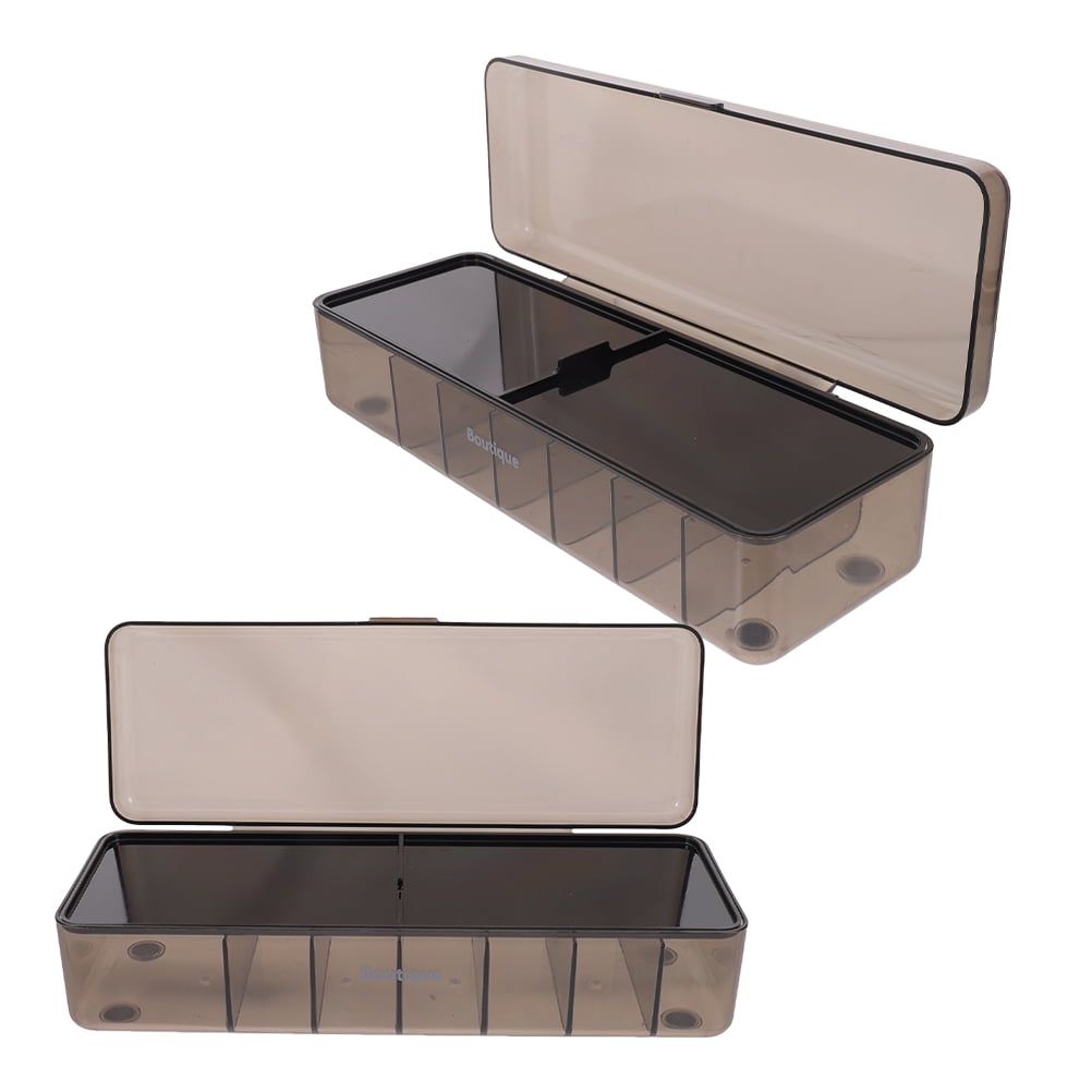 HOMEMAXS 2Pcs Plastic Cable Management Box Cord Organizer Cord Shortage ...