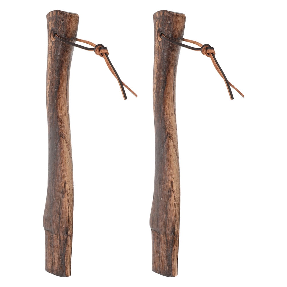 HOMEMAXS 2Pcs Replacement Axe Handle Repairing Wood Axe Handle Axe ...