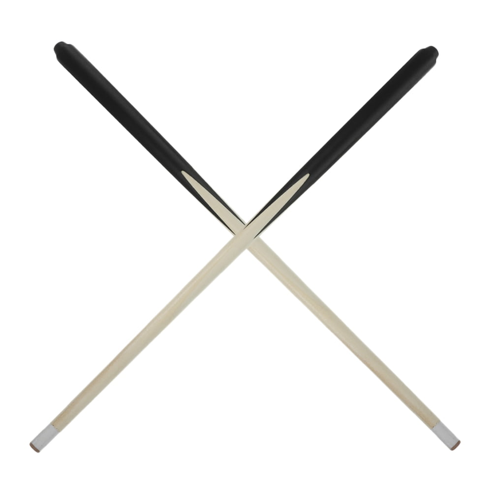 HOMEMAXS 2Pcs Small Wooden Pool Cue Kids Use Short Pool Stick Portable ...