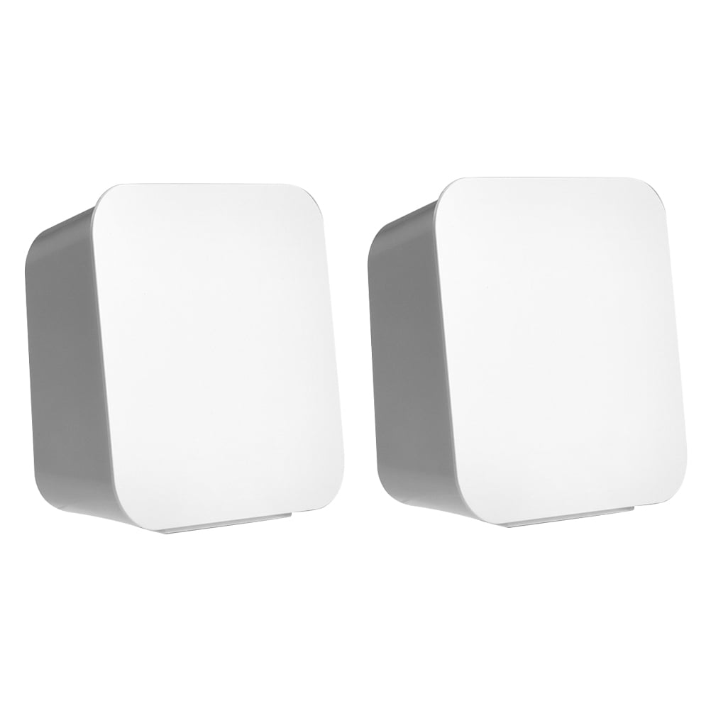 HOMEMAXS 2Pcs Storage Holders Wall Mounted Storage Boxes Simple Hole ...