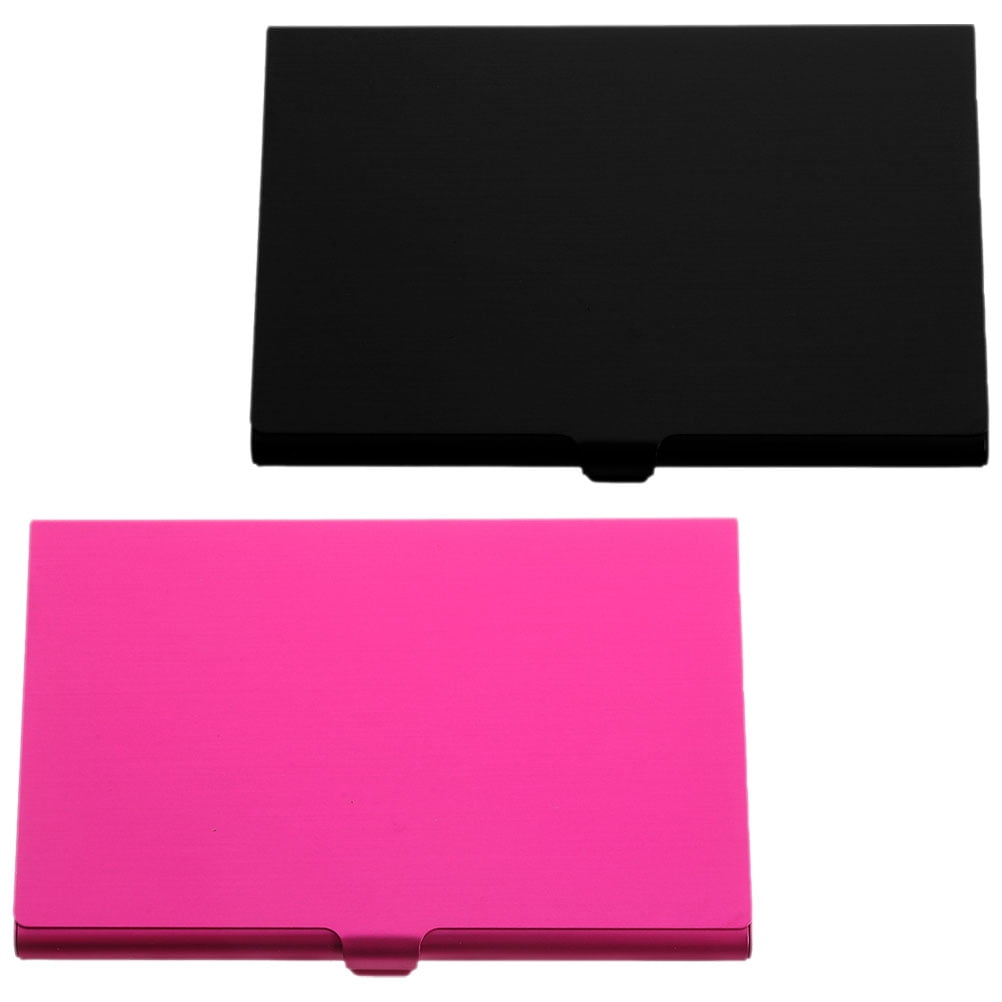 HOMEMAXS 2Pcs Sublimation Card Holder Metal Business Card Sublimation ...