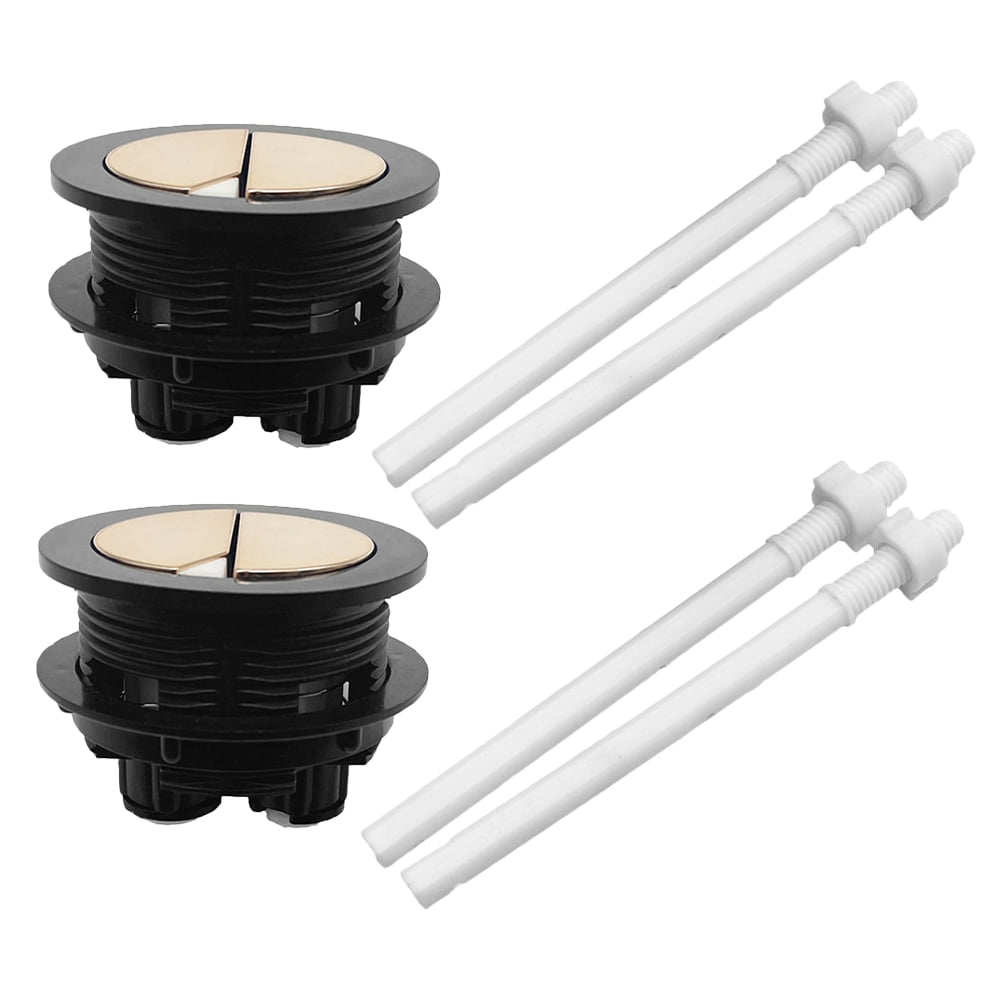 HOMEMAXS 2Pcs Toilet Button Toilet Water Tank Press Button Replacement ...