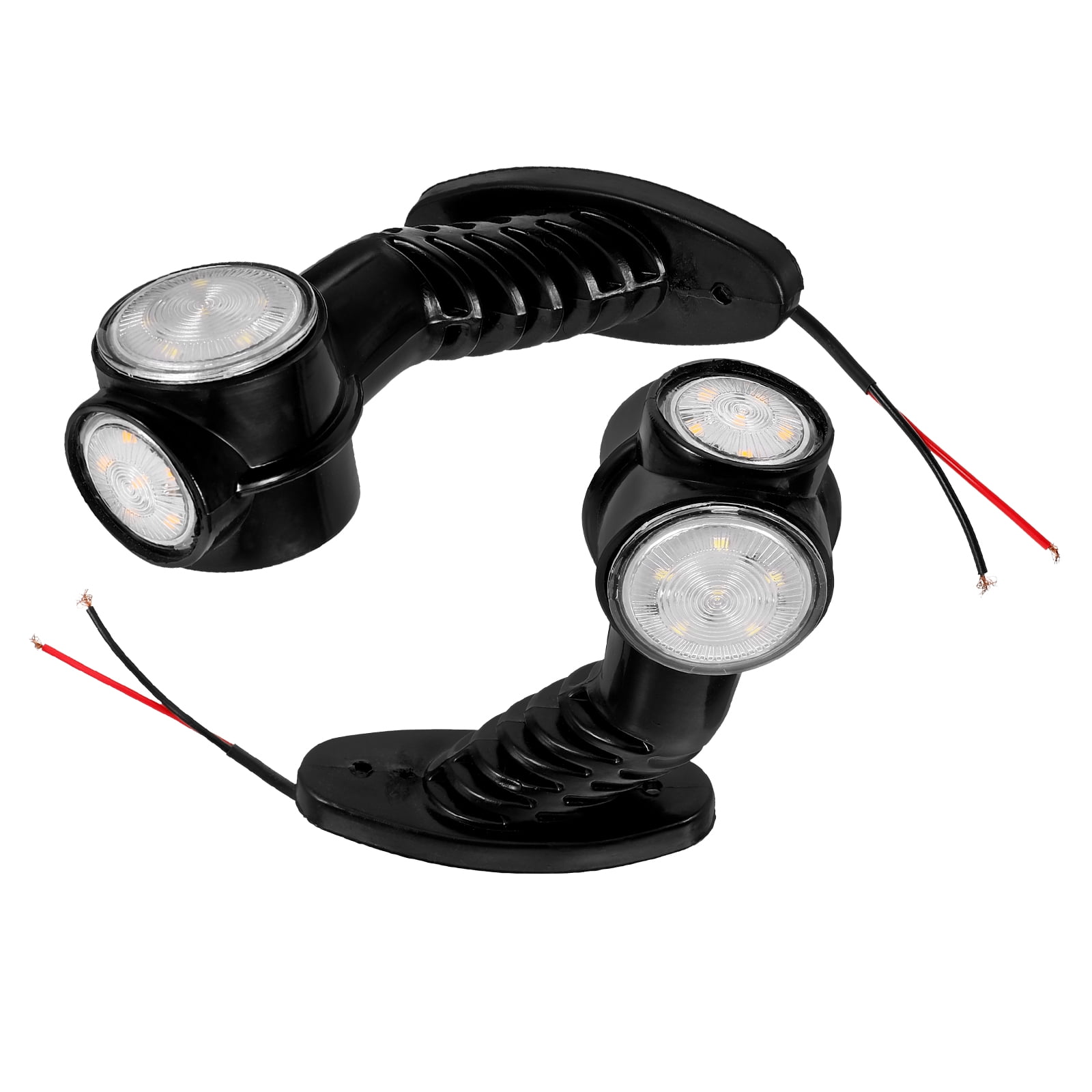 HOMEMAXS 2Pcs Trailer Side Marker Lights Led Marker Lights Led Marker ...