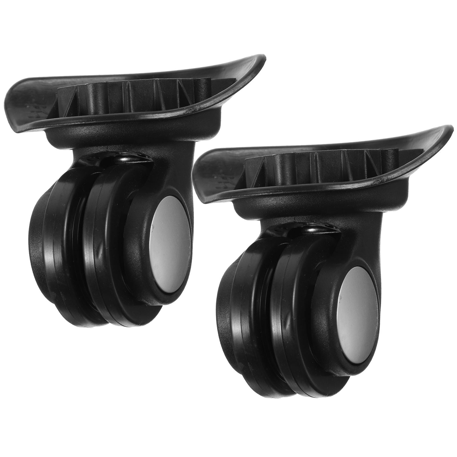 HOMEMAXS 2Pcs Travel Luggage Front Wheels Replacement Suitcase Casters ...