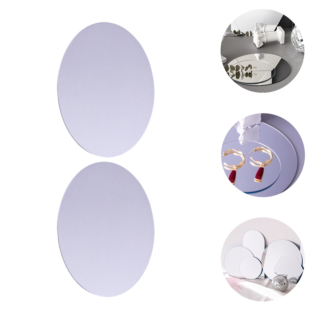 HOMEMAXS 2Set Reflective Mirrors Hand Held Mirror for Photography ...