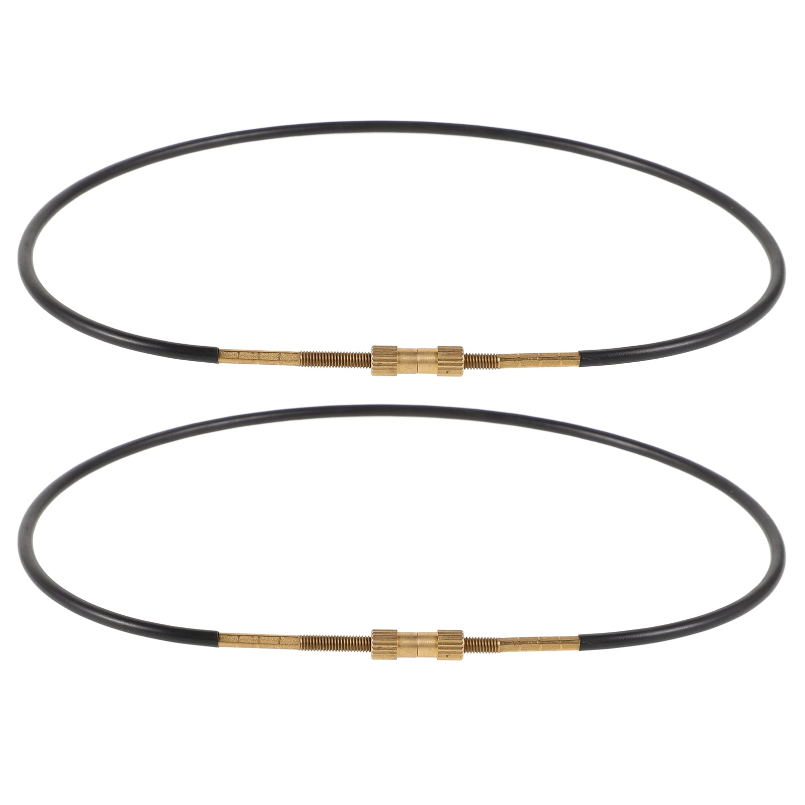 HOMEMAXS 2pcs 4/4 Bass Tail Cord Tailpiece Easy Installation Bass Steel ...