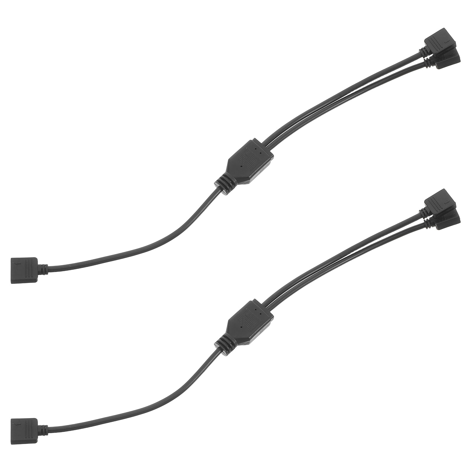 2pcs 5v Argb Extension Cable 3 Pin Addressable Splitter Cable For Pc ...