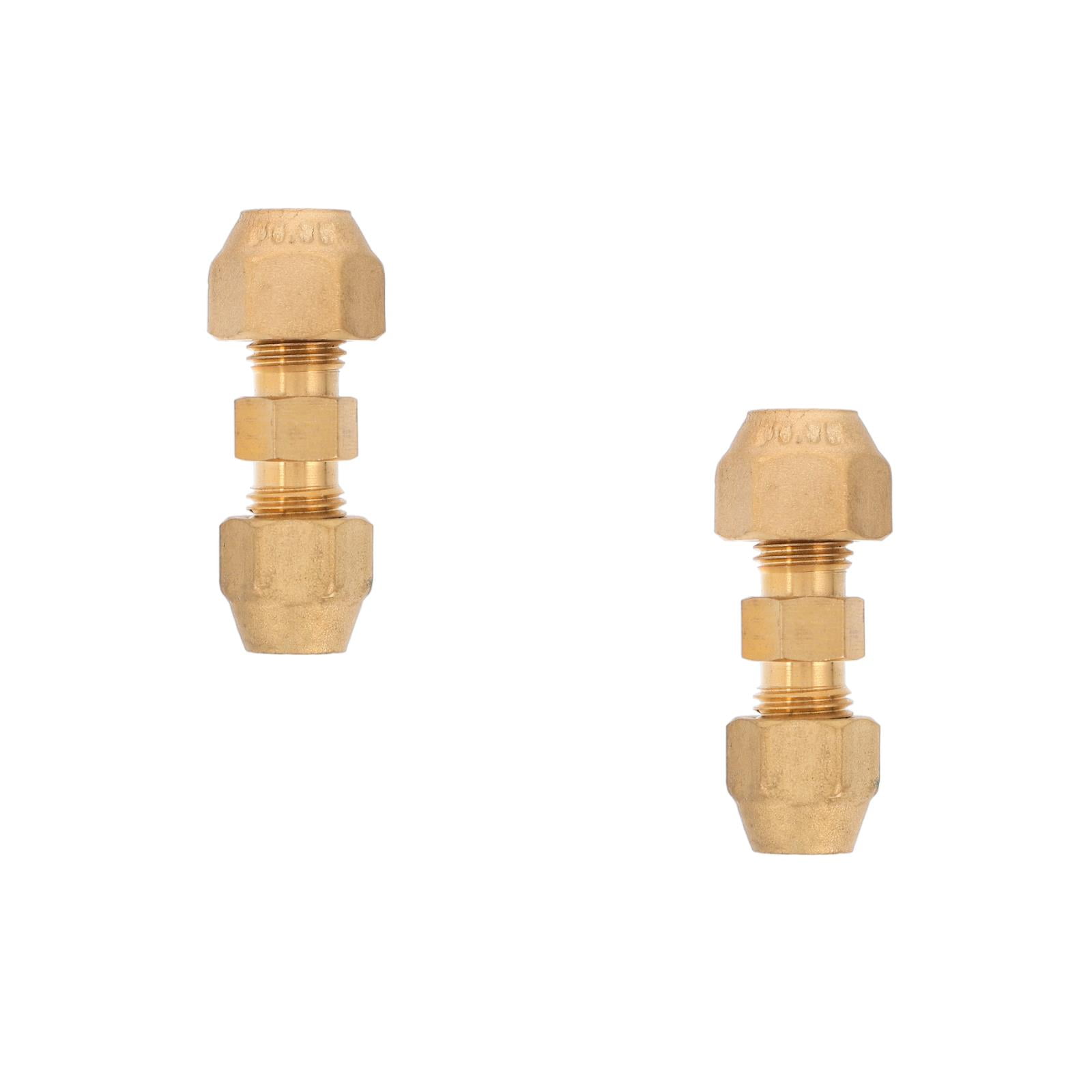 HOMEMAXS 2pcs Ac Copper Pipe Extension Joint Connector Air Conditioning ...