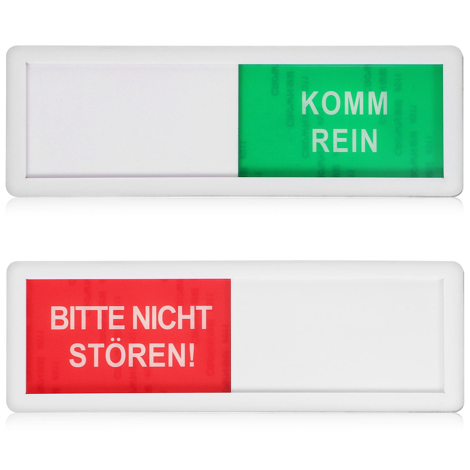 HOMEMAXS 2pcs Acrylic Door Sign for Privacy Protection in Office High ...