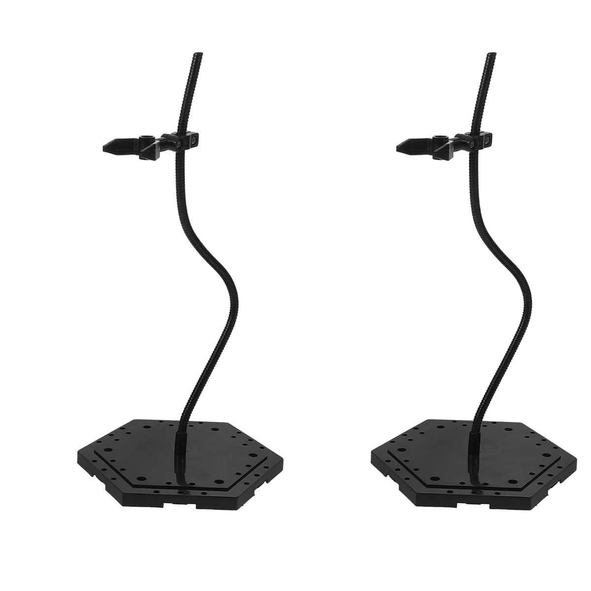HOMEMAXS 2pcs Action Figure Holder Adjustable Action Figure Stand Based ...