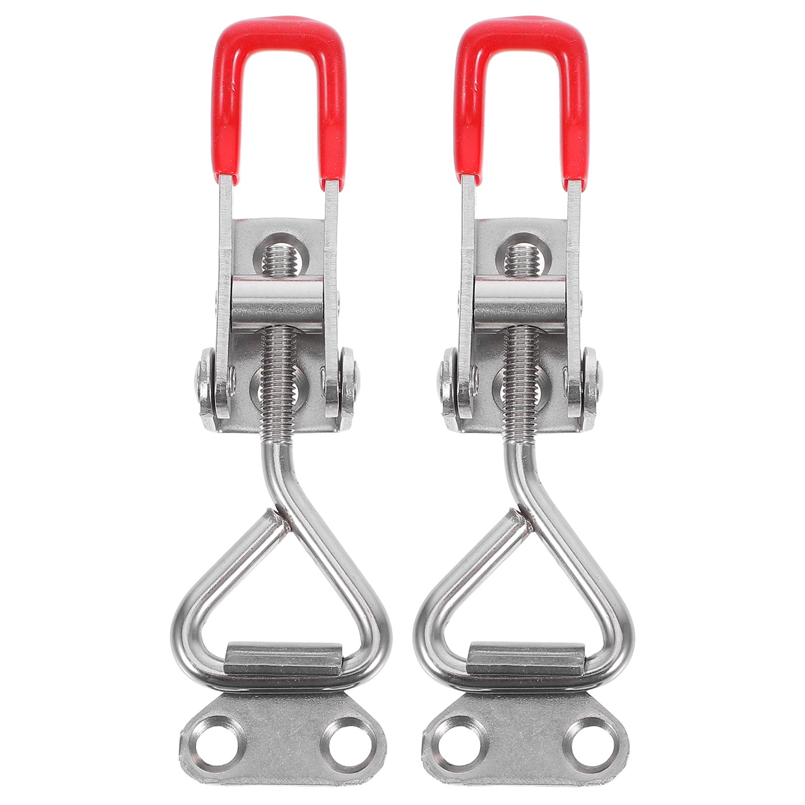 2pcs Adjustable Toggle Clamp Steel Door Security Latch Metal Latch For ...