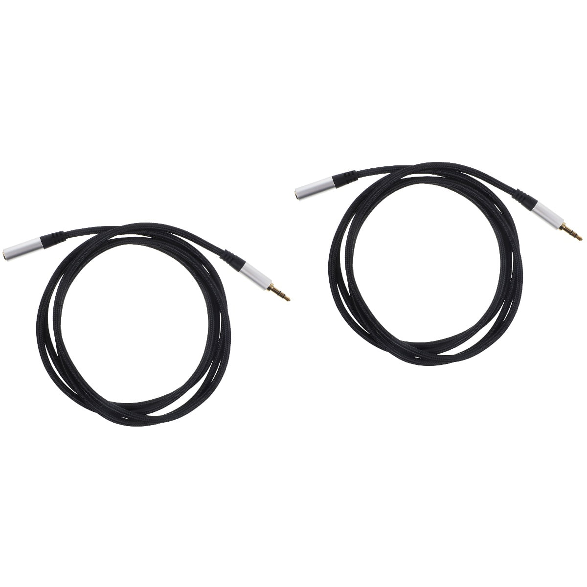 HOMEMAXS 2pcs Audio Cable Extension 1.5-meter Headphone Extension Cable ...