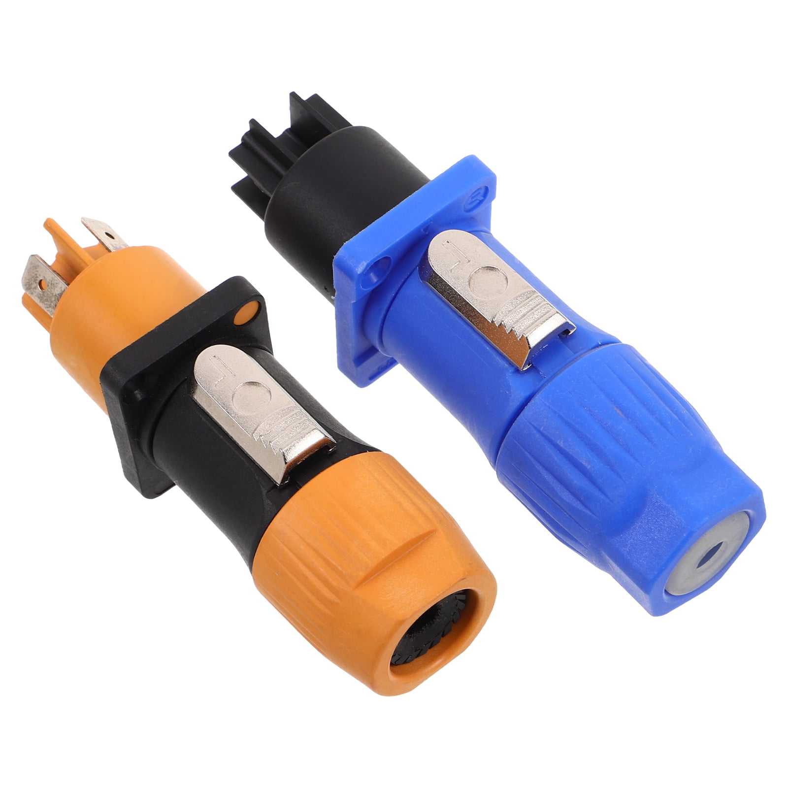 HOMEMAXS 2pcs Aviation Cable Connector Splashproof 3-Pin Industrial ...