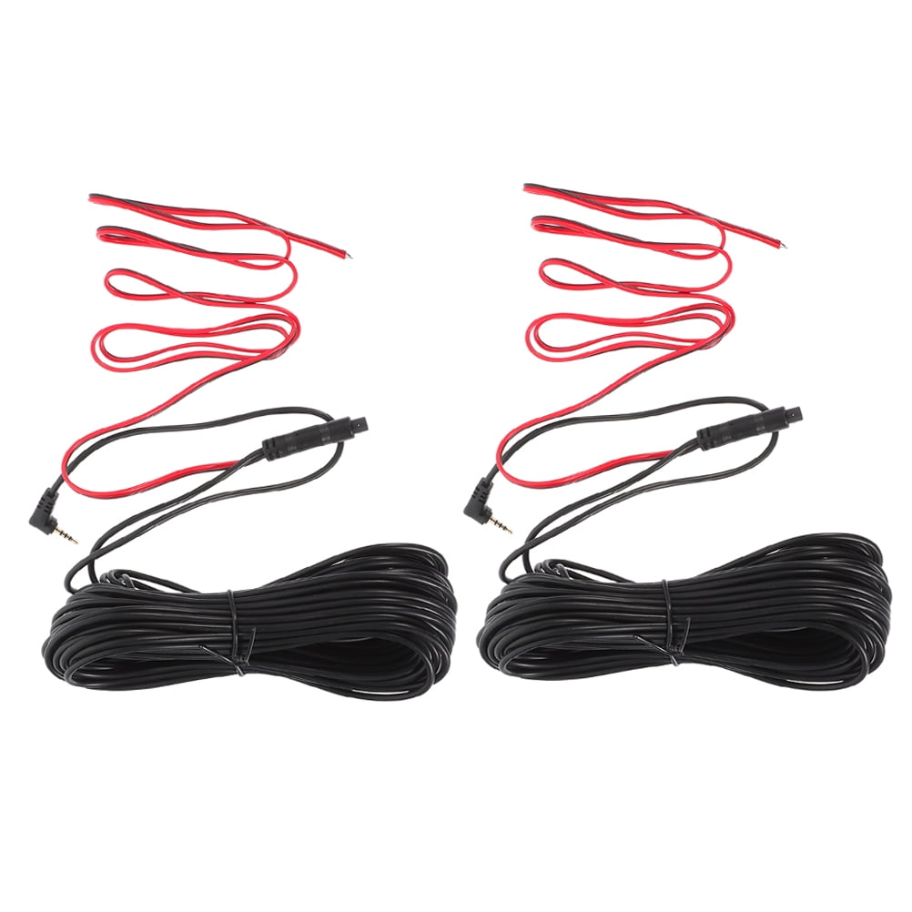 HOMEMAXS 2pcs Backup Camera Wire Car Recorder Cable Reverse Camera Wire ...