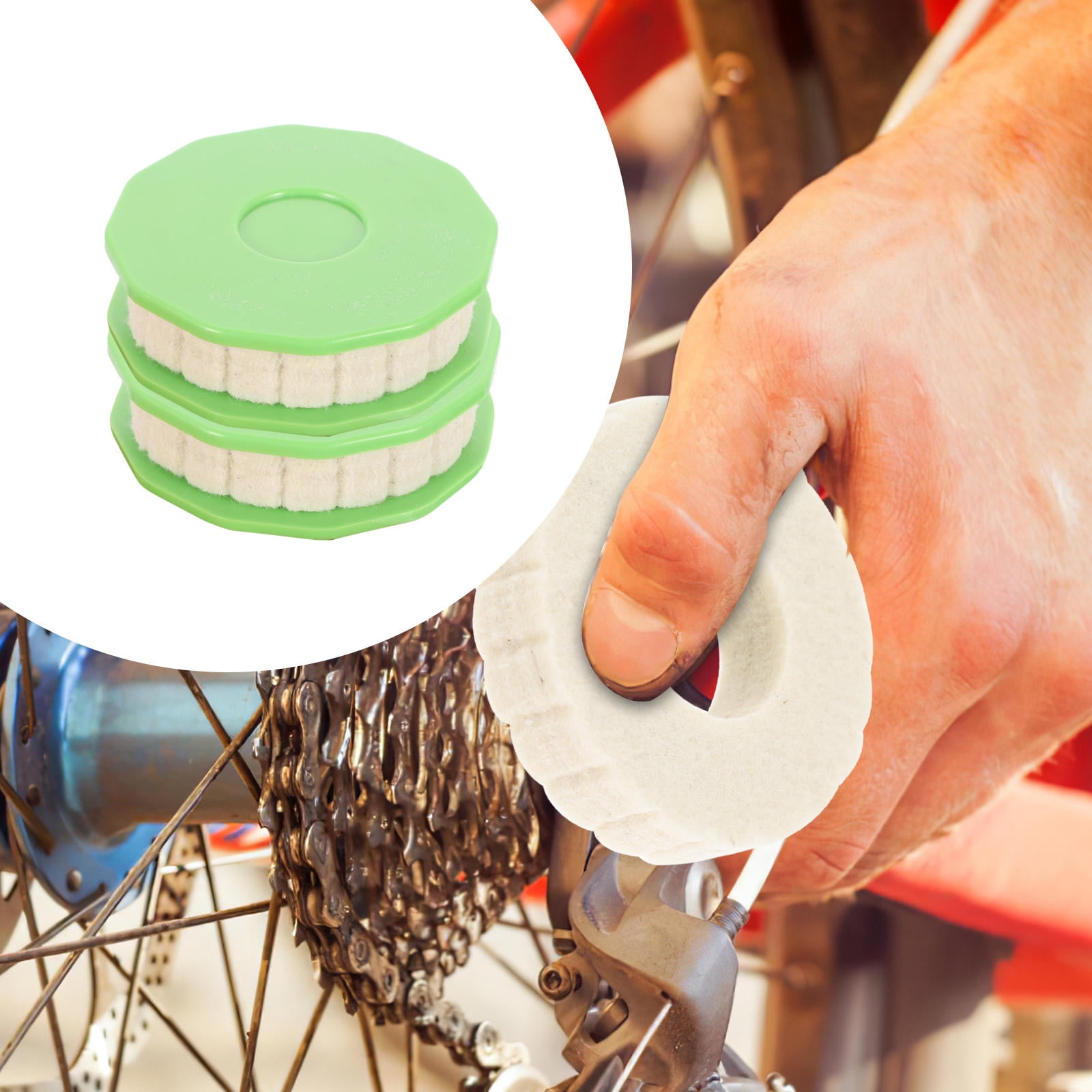 HOMEMAXS 2pcs Bike Roller Lubricator Tool Bike Chain Roller Oiler Chain ...