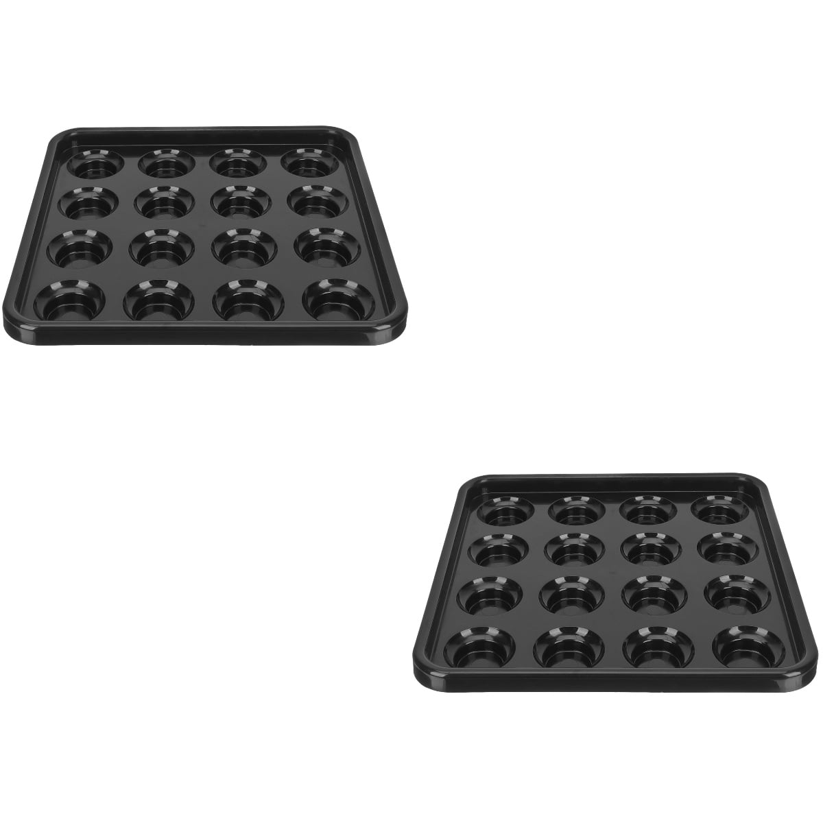 HOMEMAXS 2pcs Billiard Ball Holder Tray Snooker Ball Storage Tray ...