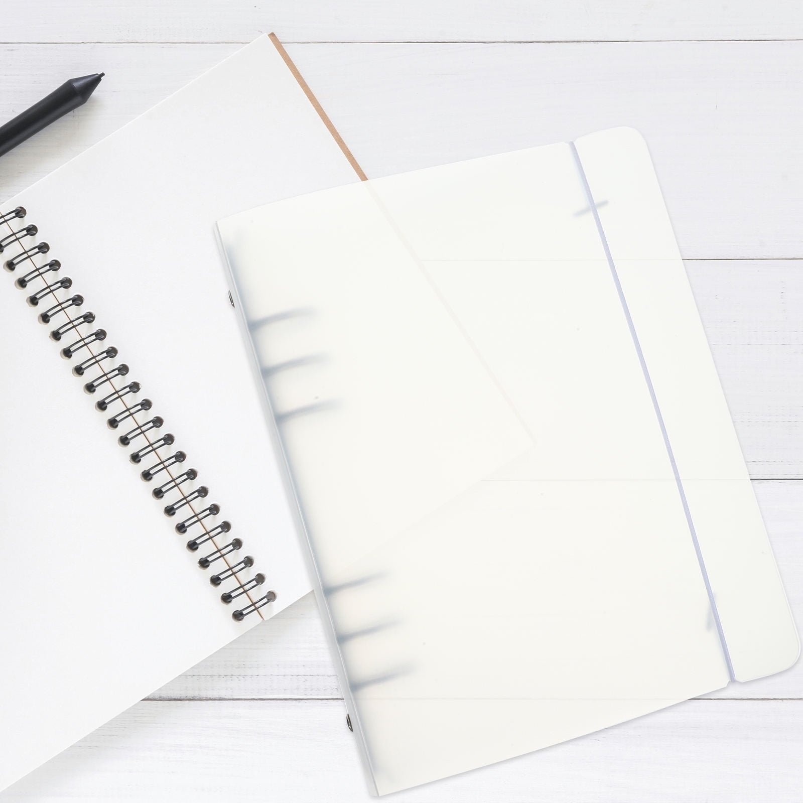 2pcs Binder Cover Multi-use Binder Notebook Binder Cover Portable ...