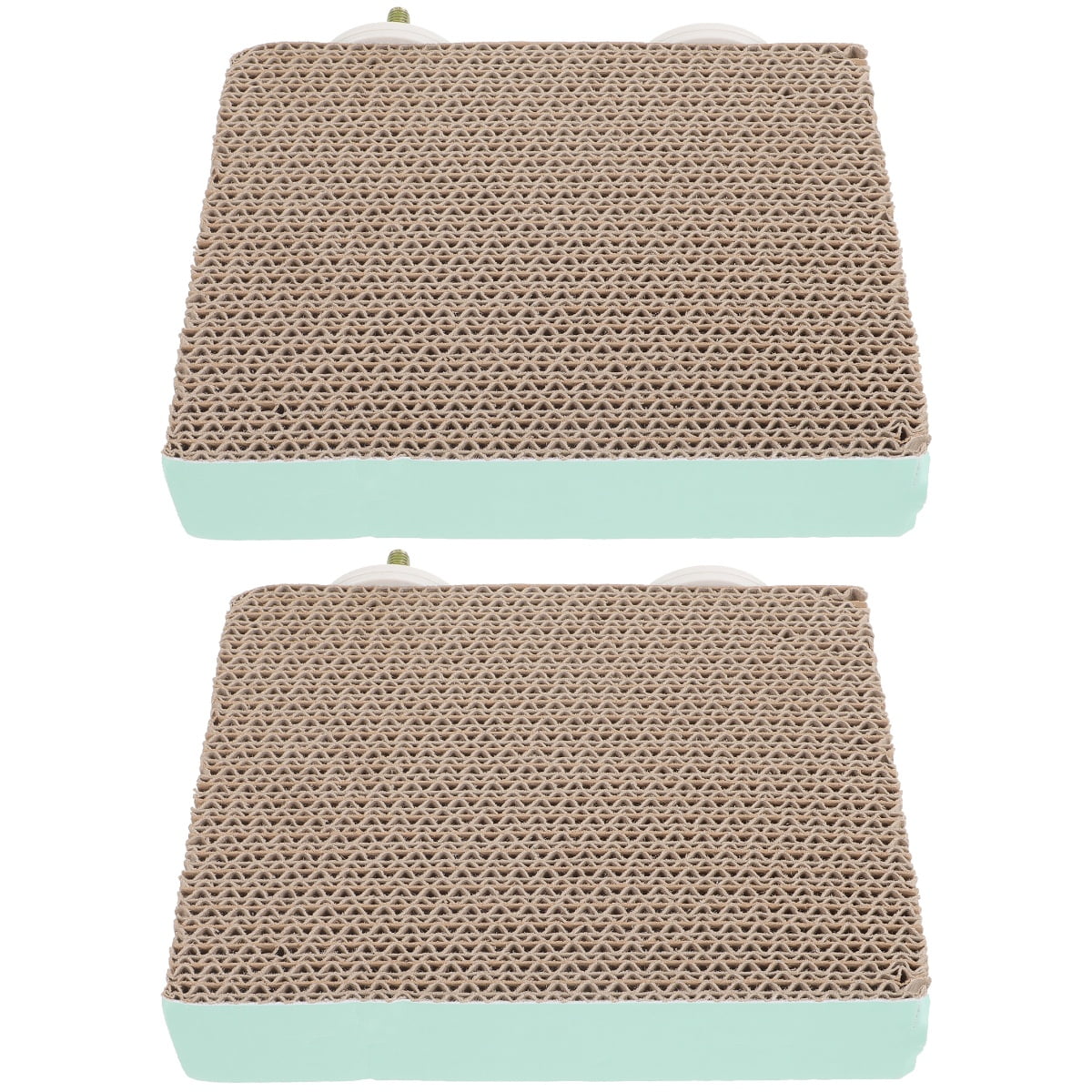 HOMEMAXS 2pcs Bird Platform Perch Stand Corrugated Paper Budgie Parrot ...