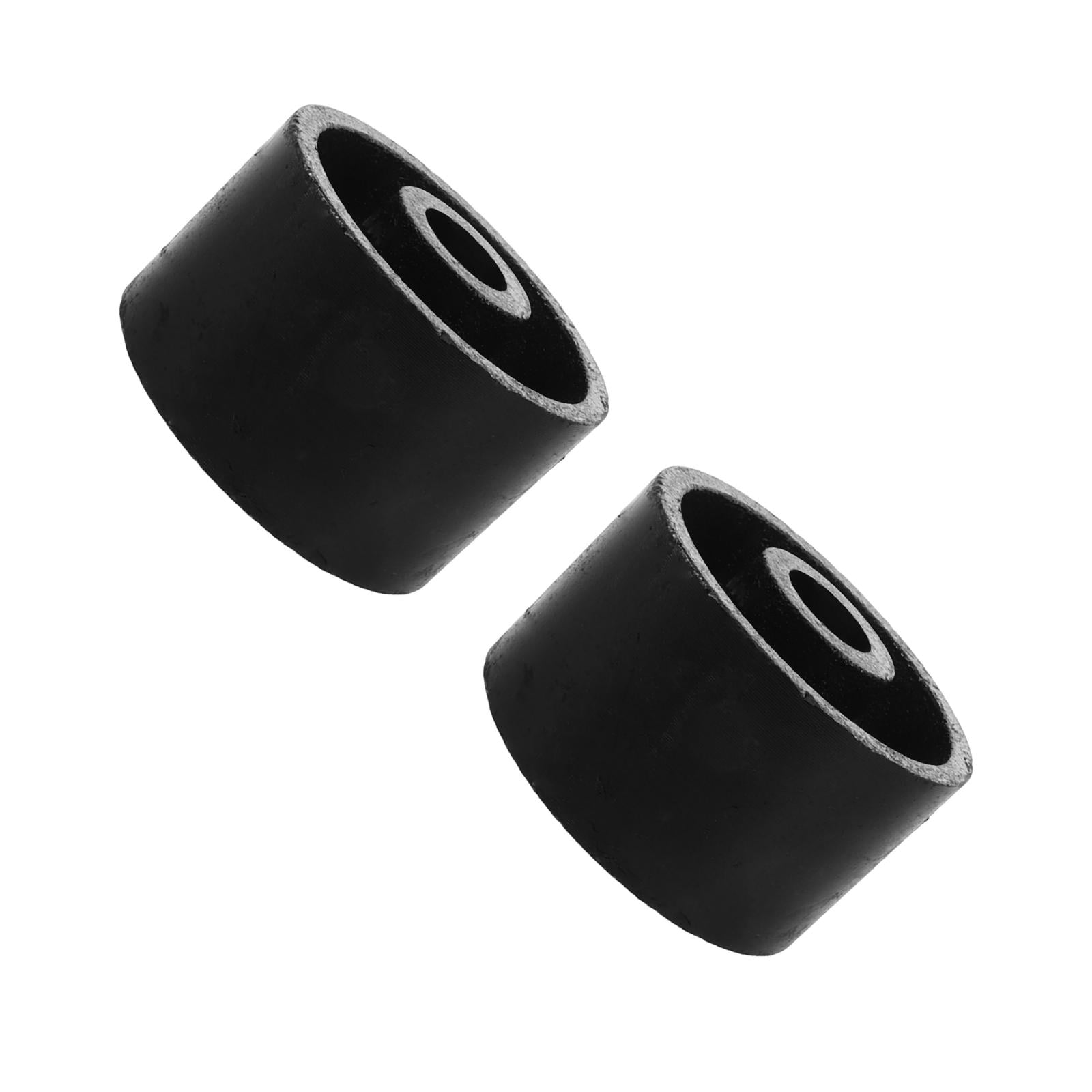 HOMEMAXS 2pcs Black Trailer Tongue Jack Wheel Replacement Parts With ...