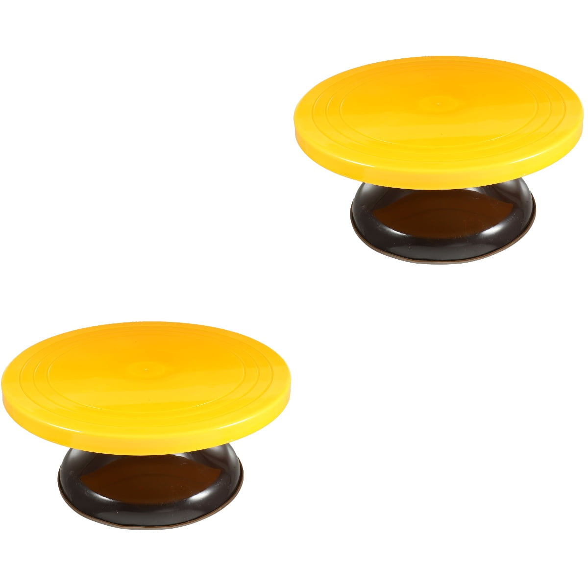 HOMEMAXS 2pcs Cake Decorating Turntable Non-skid Cake Turntable Cake ...