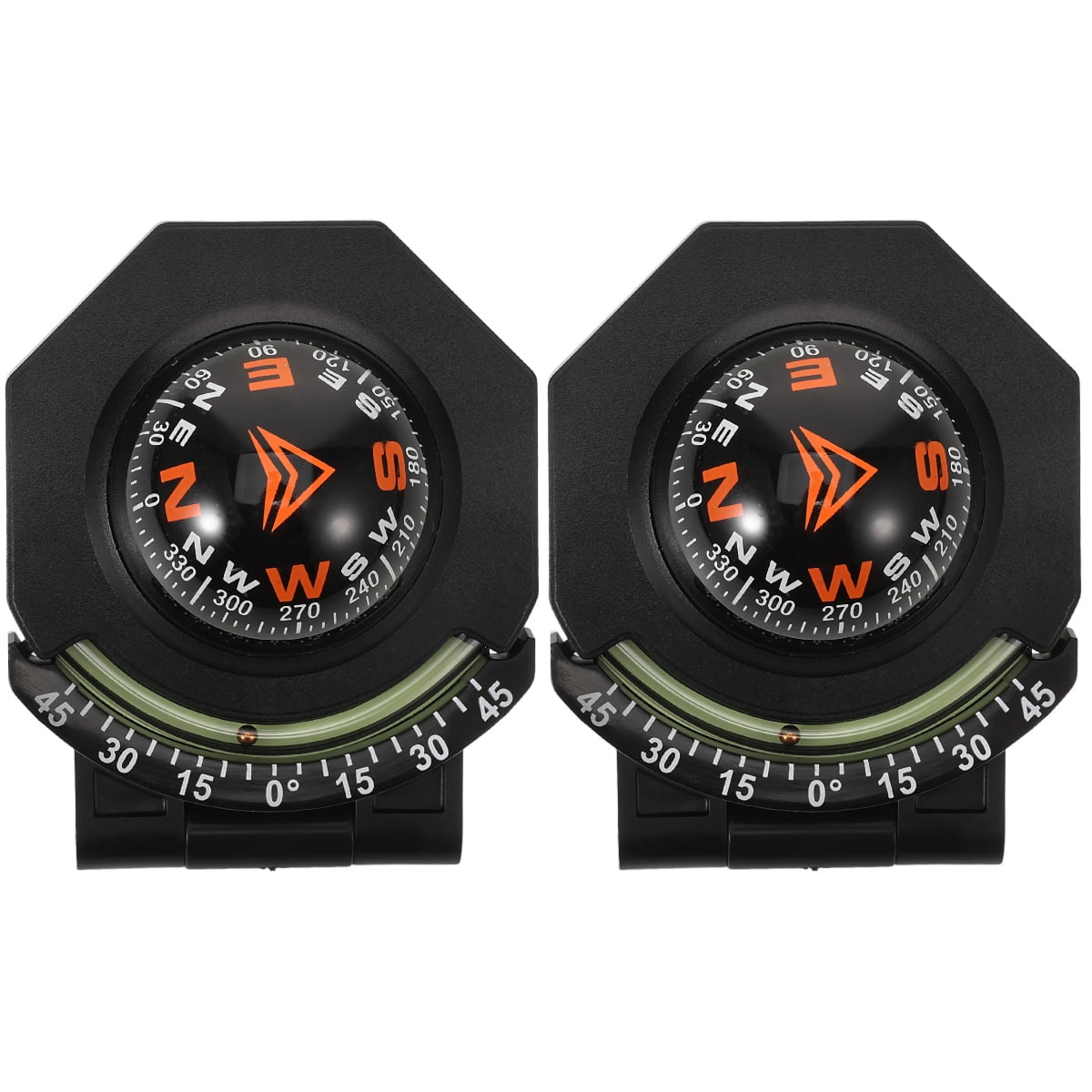 2pcs Car Compass Ball Compass Auto Compass Dashboard Compass Car Dash ...