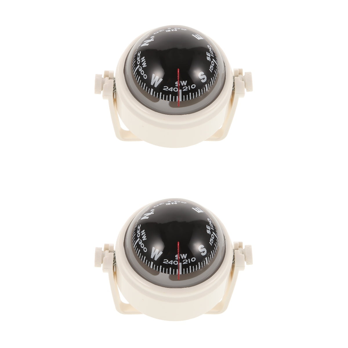 2pcs Car Compass Ball Shaped Compass Dashboard Vehicle Compass Supply ...