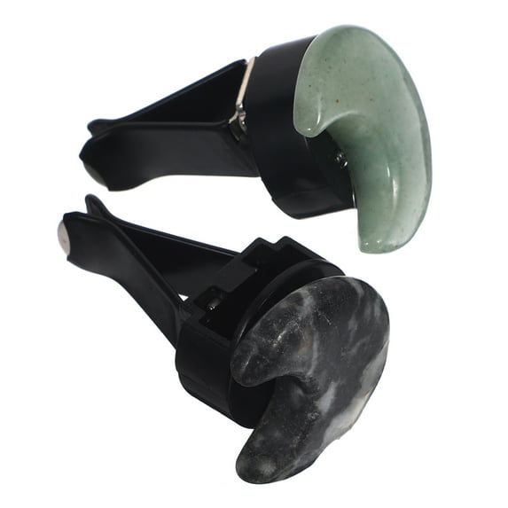 HOMEMAXS 2pcs Car Vent Diffuser Clips Moon Shaped Air Outlet Fresheners Small Aroma Clip Car ...