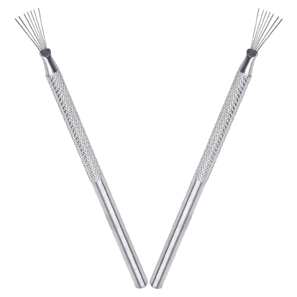 2pcs Clay Sculpting Tools Pottery Equipment Clay Texture Brush Wire ...