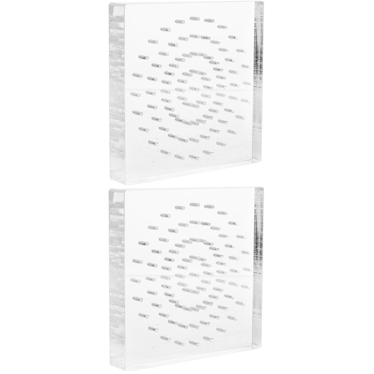 HOMEMAXS 2pcs Clear Acrylic Display Stand Doll Transparent Display ...