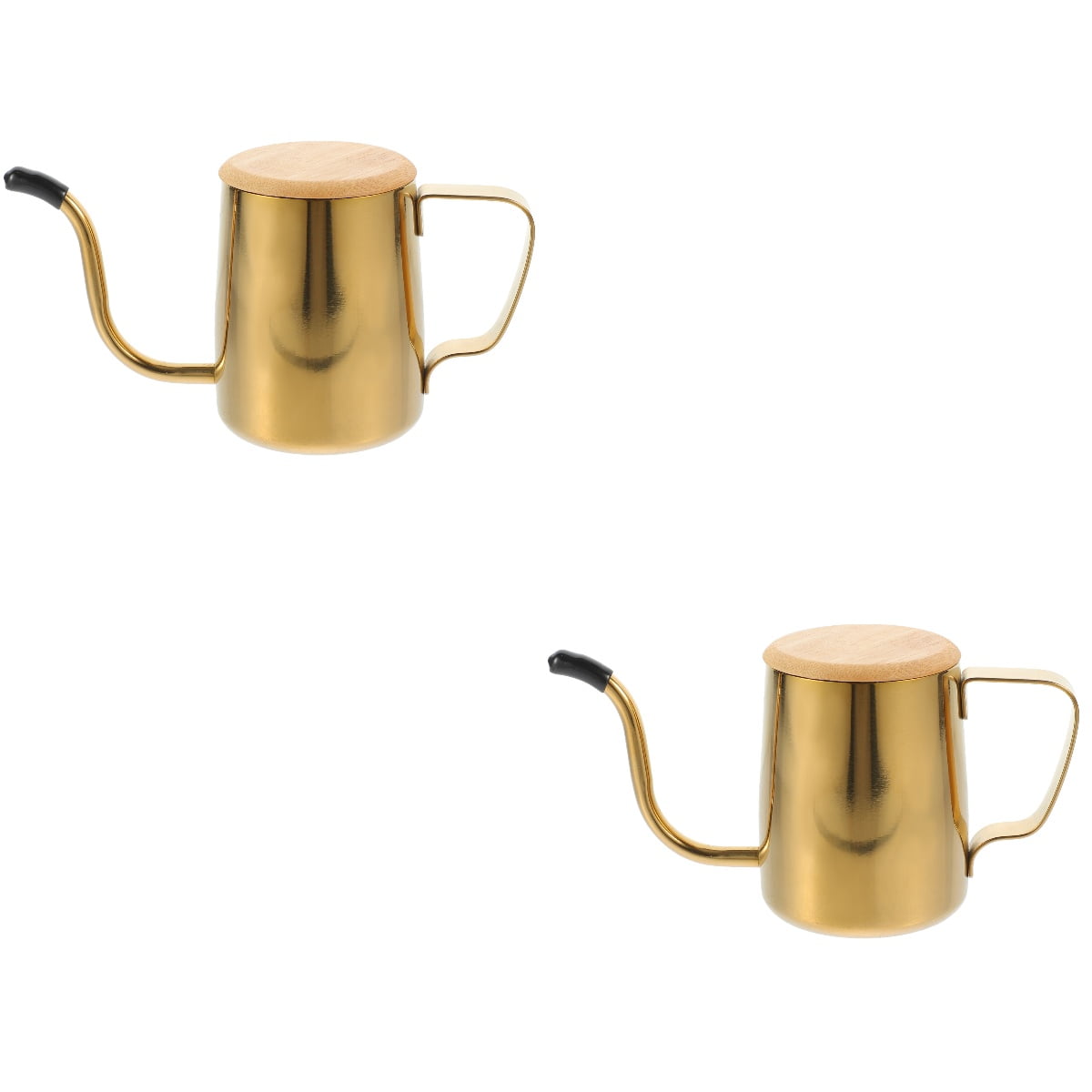 HOMEMAXS 2pcs Coffee Kettle Gooseneck Stainless Steel Coffee Kettle ...