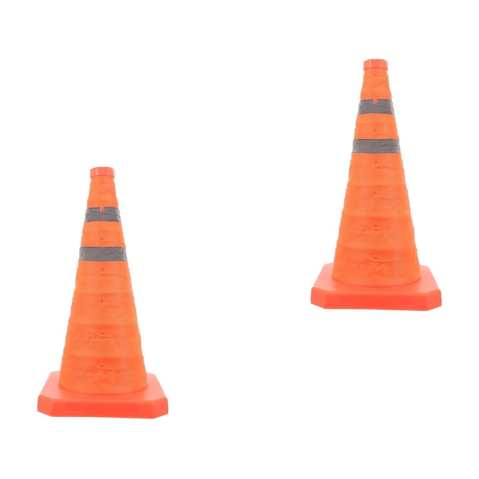 HOMEMAXS 2pcs Collapsible Traffic Cone Road Safety Cone for Parking ...