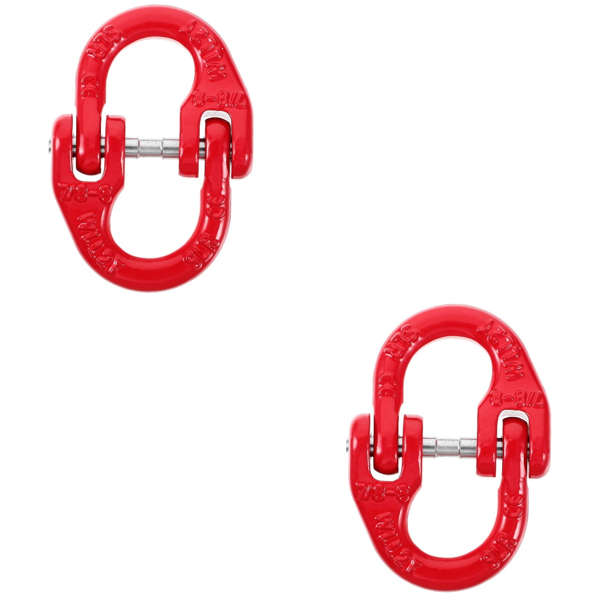 HOMEMAXS 2pcs Connecting Link Alloy Steel Coupling Link Safety Chain ...