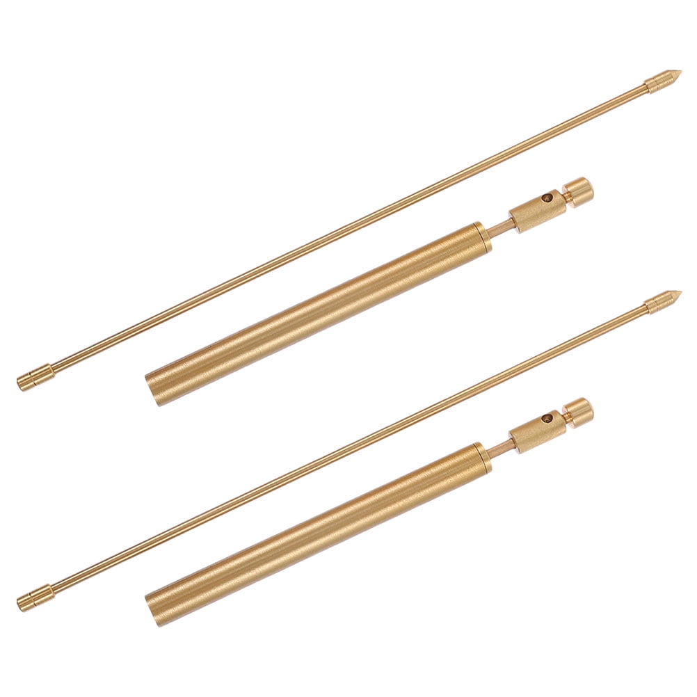 HOMEMAXS 2pcs Copper Dowsing Rods for Outdoor Use Lightweight Divining ...