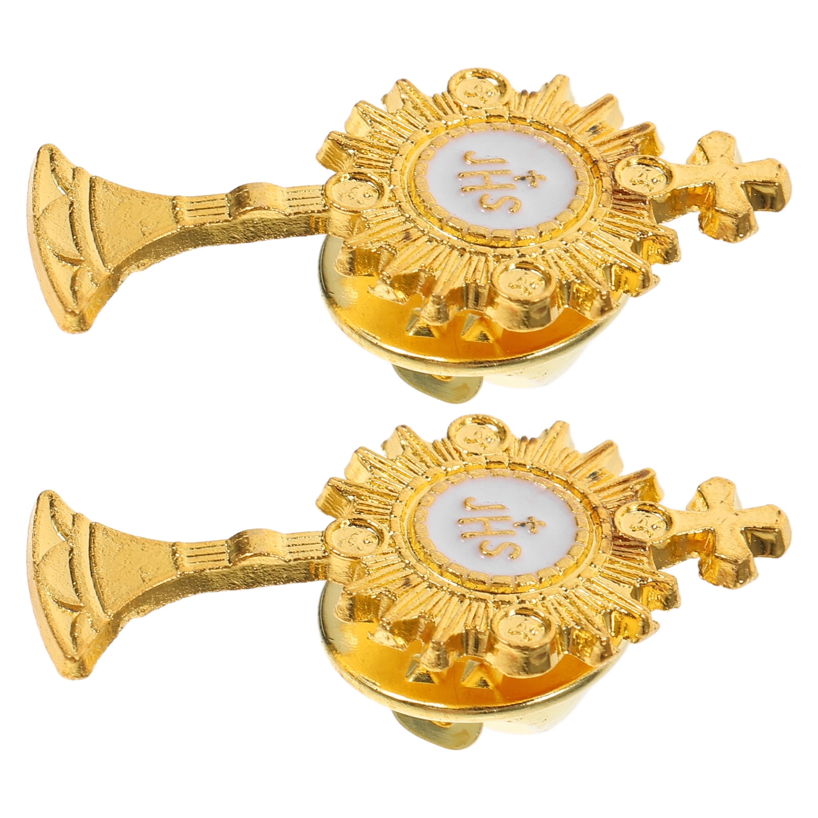 HOMEMAXS 2pcs Cross Brooch Pins For Women And Men Cross Brooch Pin ...