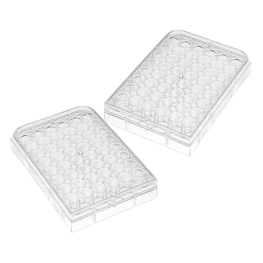 HOMEMAXS 2pcs Cultivation Plates Cell Culture Plates 48-hole Laboratory ...