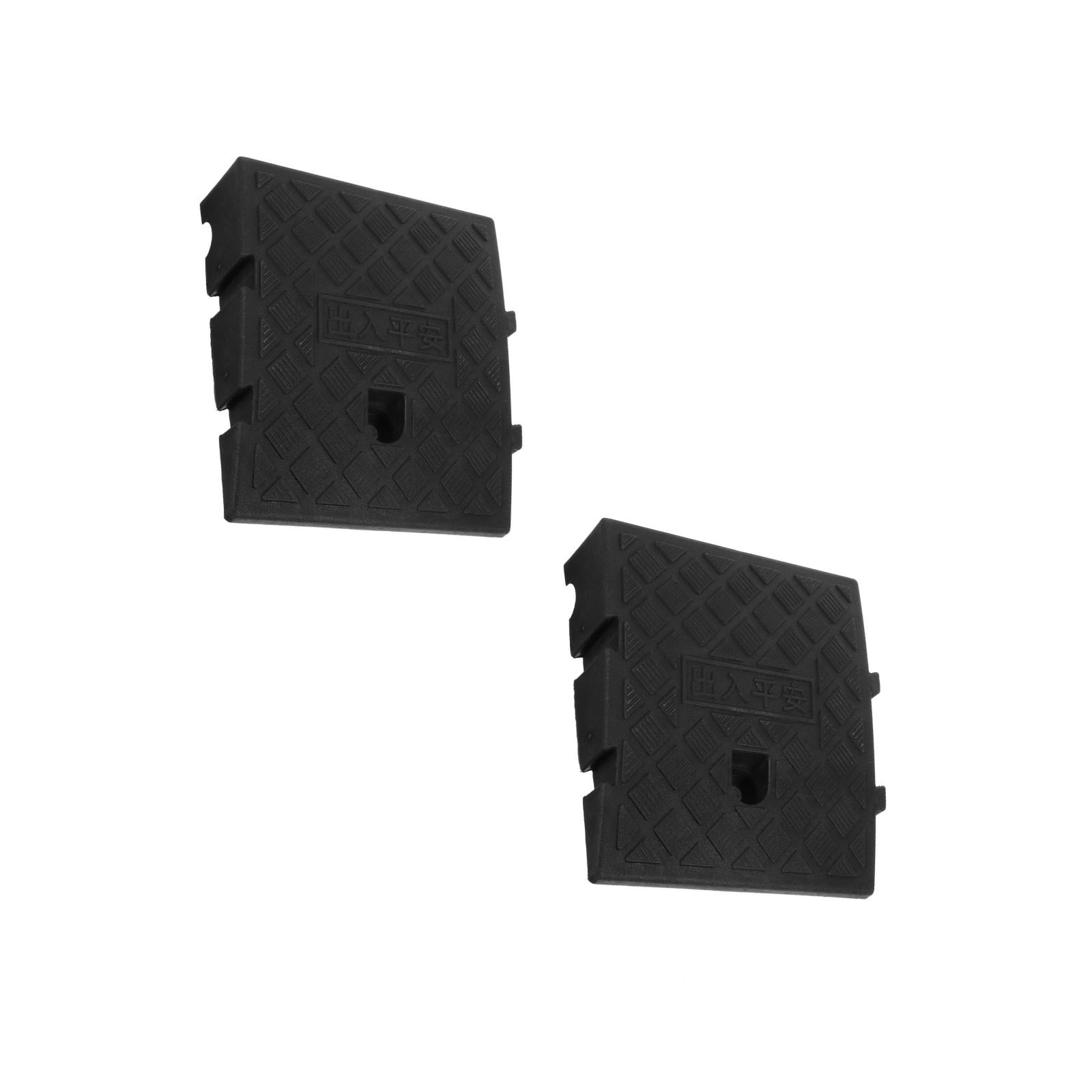 HOMEMAXS 2pcs Curb Ramp Threshold Ramp Heavy Duty Driveway Curb Ramp ...