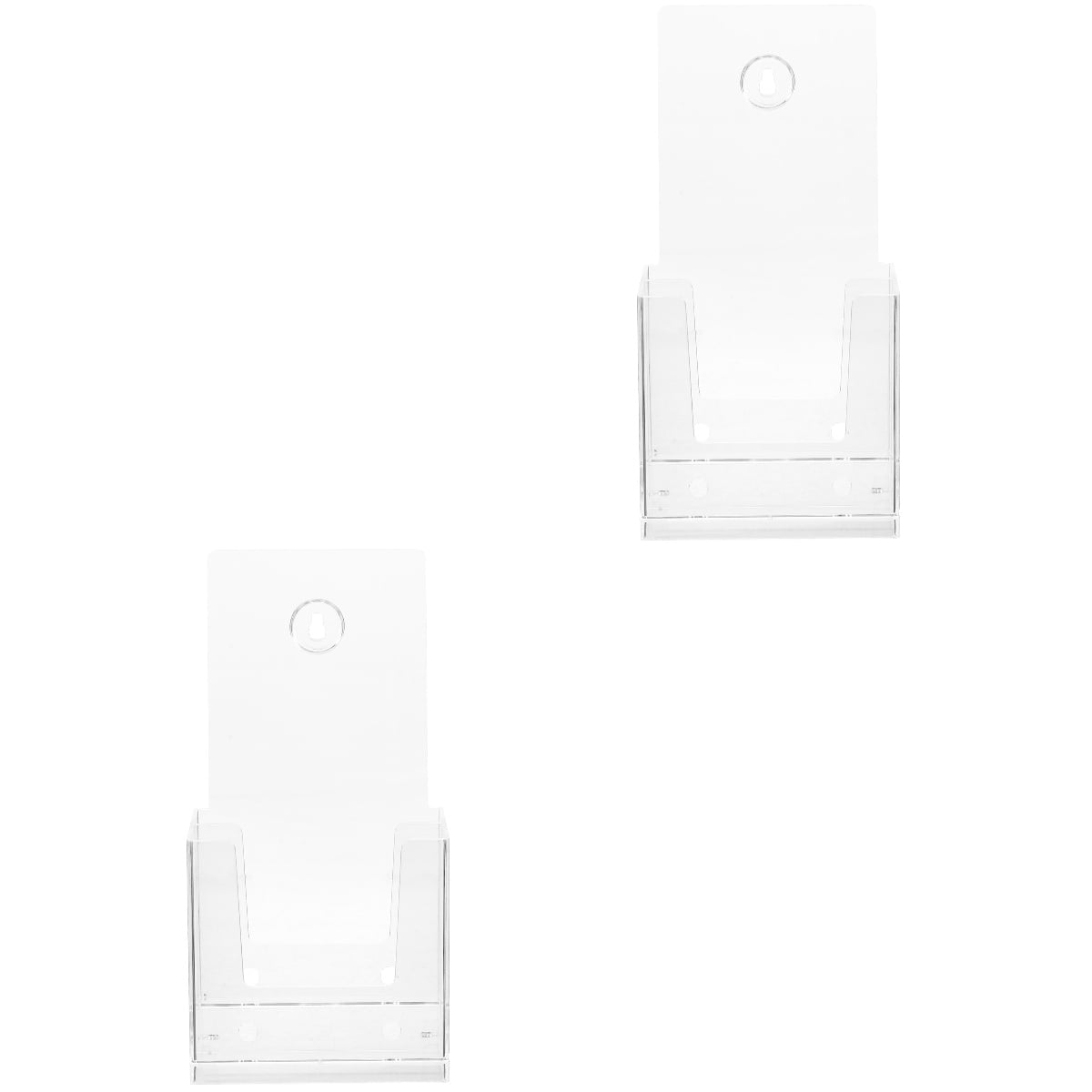 HOMEMAXS 2pcs Desktop File Holder File Paper Display Rack Double-deck ...