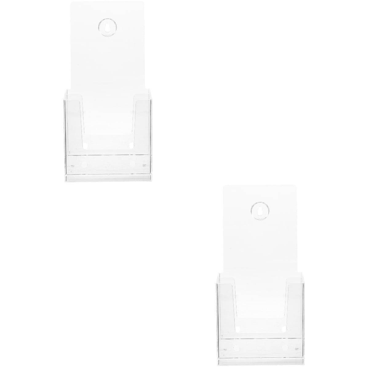 HOMEMAXS 2pcs Desktop File Holder File Paper Display Rack Double-deck ...