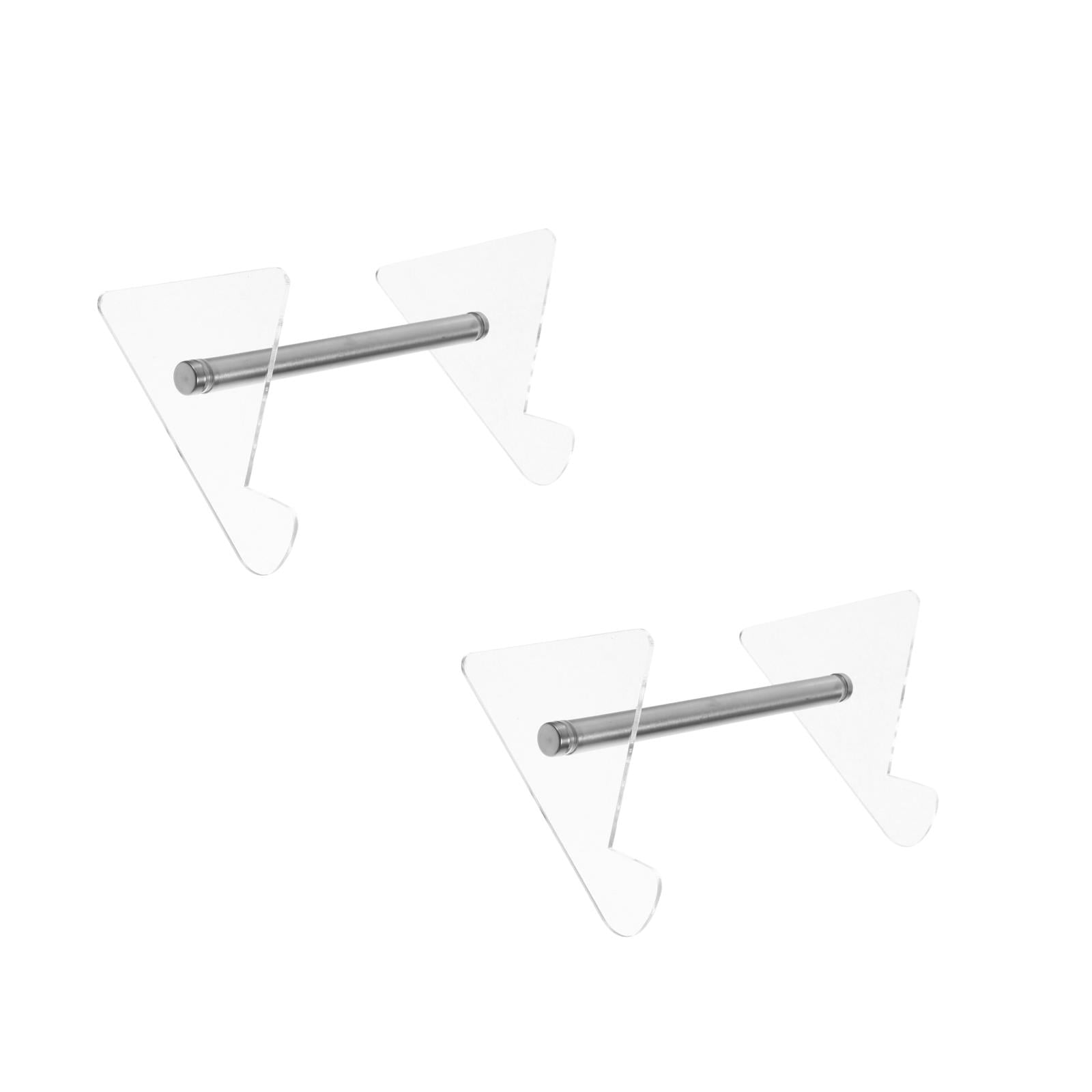 2pcs Detachable Acrylic Keyboard Display Stand Clear And Elegant ...