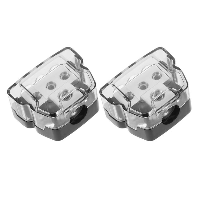 HOMEMAXS 2pcs Distribution Block Vehicle Audio 3-out Distribution Block ...
