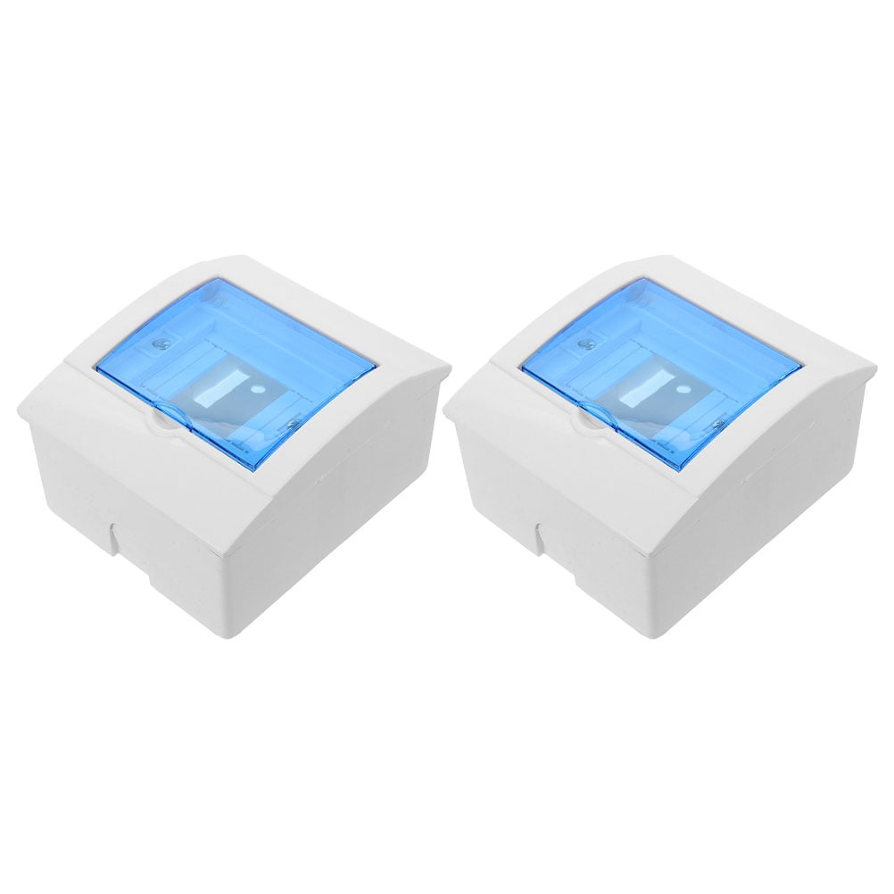 HOMEMAXS 2pcs Distribution Boxes Breaker Box 4 Way Power Distribution ...