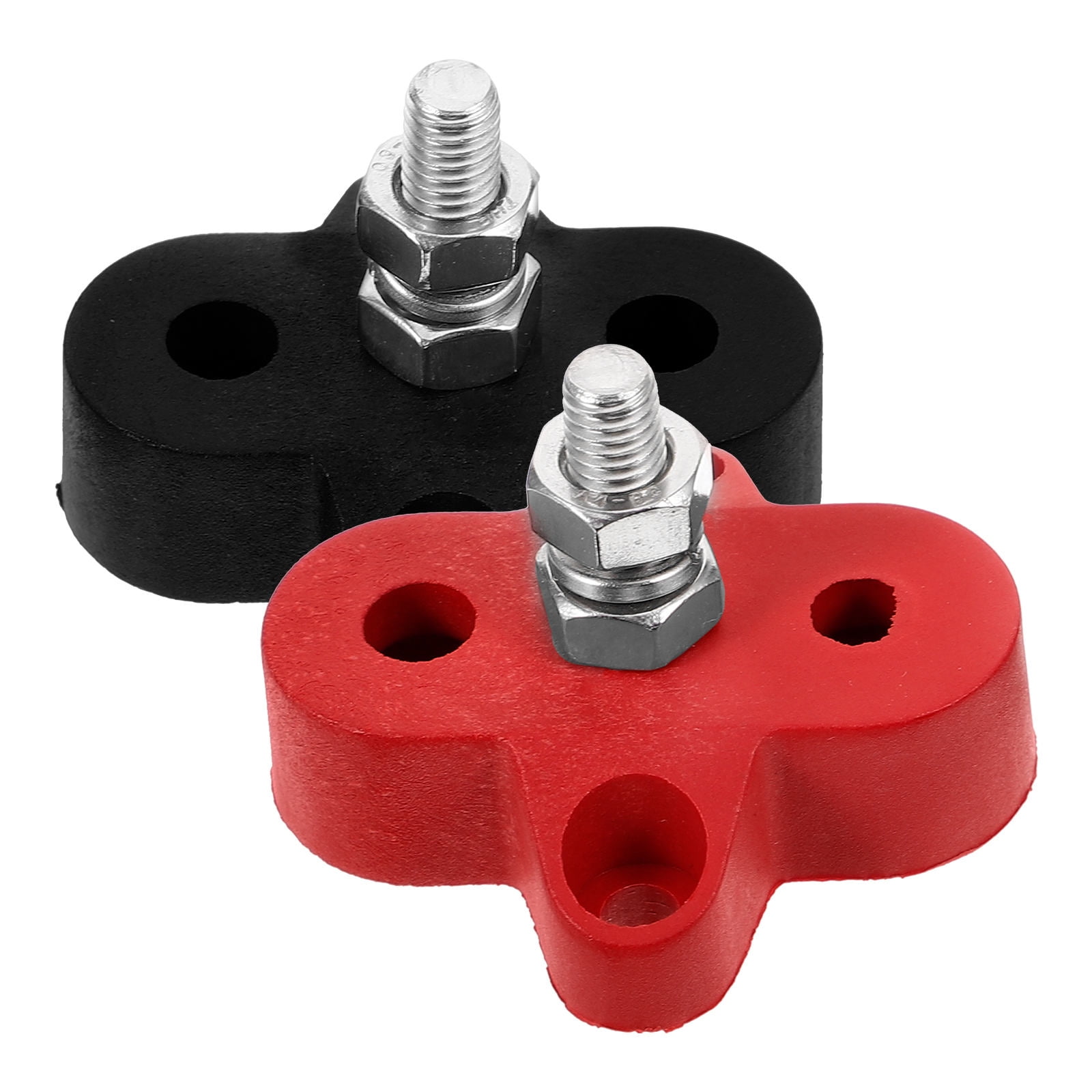 HOMEMAXS 2pcs Distribution Terminal Bus Bar Battery Terminal ...