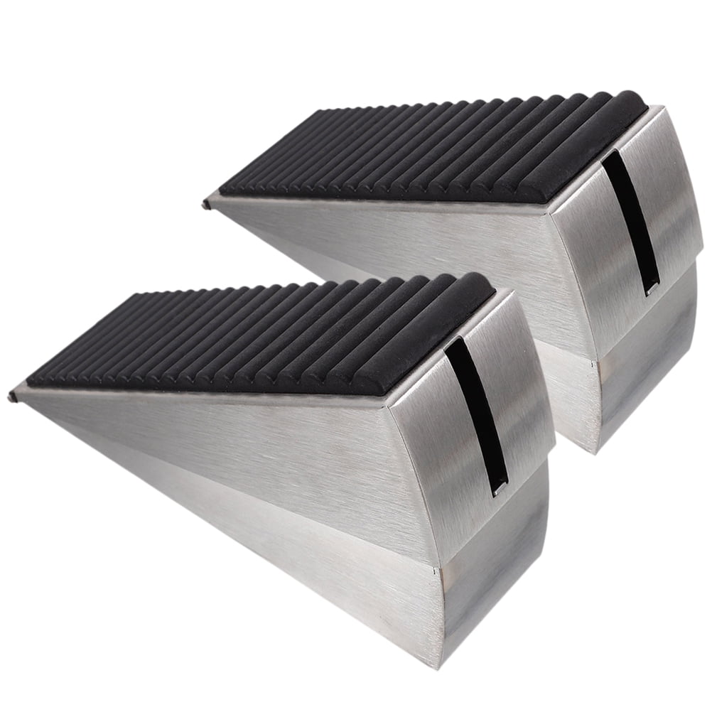 HOMEMAXS 2pcs Door Wedge Door Stop Adjustable Rubber Door Stopper Wedge ...