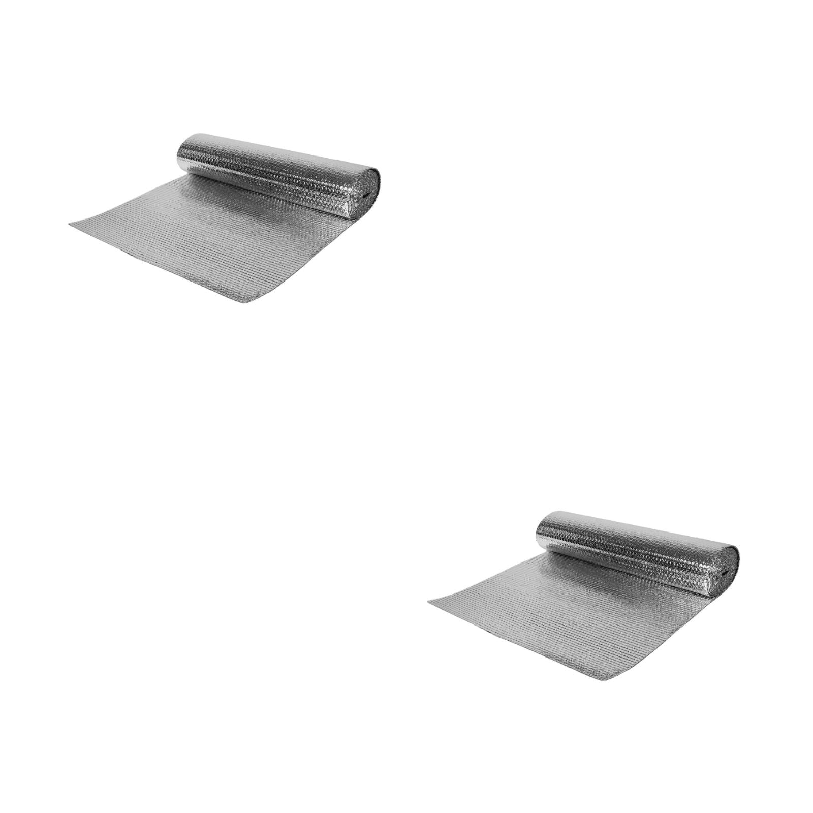 HOMEMAXS 2pcs Double Reflective Bubble Foil Insulation Roll Aluminum ...