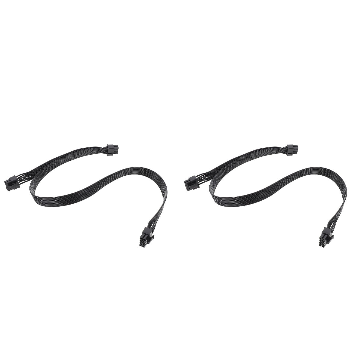 HOMEMAXS 2pcs Dual 8-Pin (6+2) Male Splitter Cable Computer Cable for ...