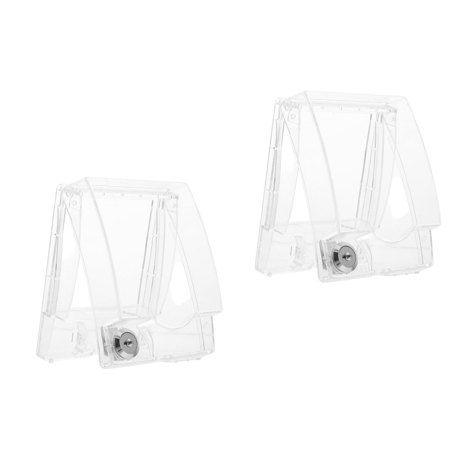 HOMEMAXS 2pcs Electrical Junction Box Plastic Weatherproof Outdoor ...