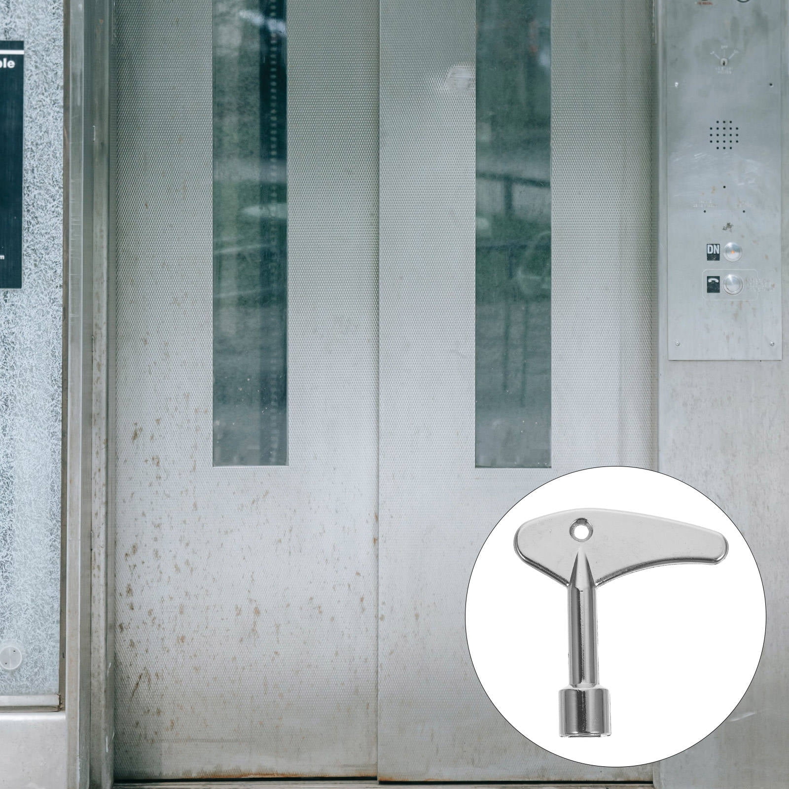 HOMEMAXS 2pcs Elevator Key Electric Cabinet Key Universal Utility Key ...
